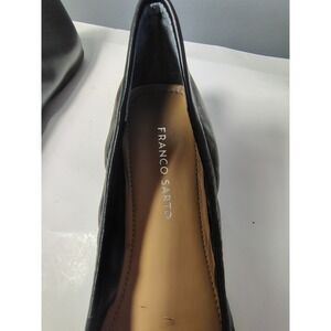Franco Sarto | Shoes | Franco Sarto Centara Black Leather Beaded Cap ...
